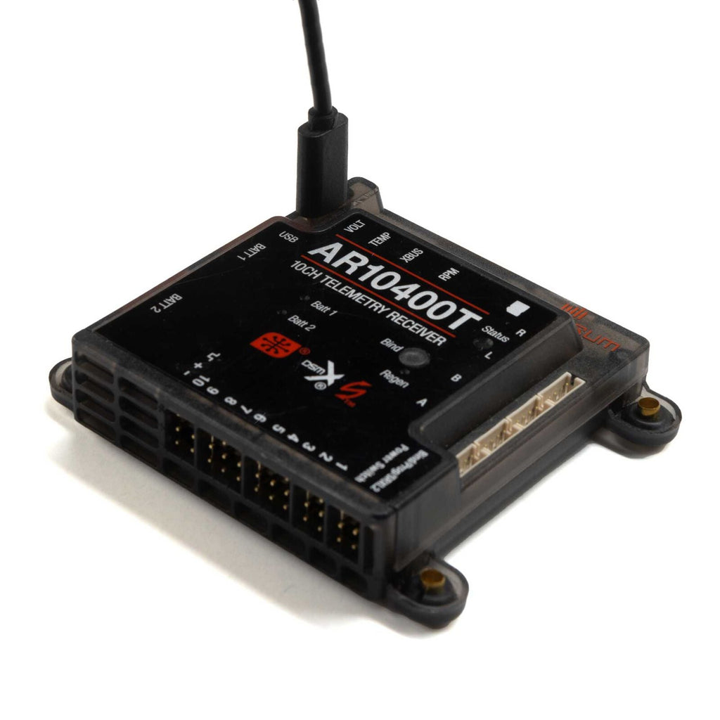 Spektrum AR10400T 10 Channel PowerSafe Telemetry Receiver– PAU USA