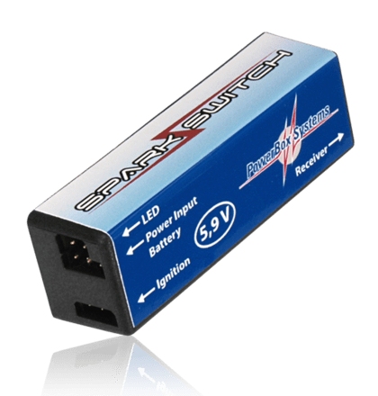 PowerBox SparkSwitch, 5.9V regulated output - PBS6610– PAU USA
