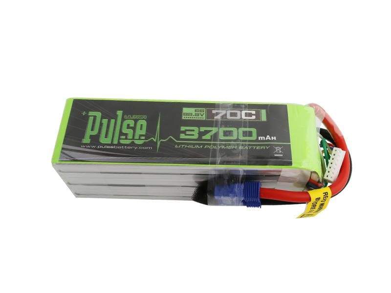 PULSE 3700mah 70C 22.2V 6S LiPo Battery - EC5 Connector– PAU USA